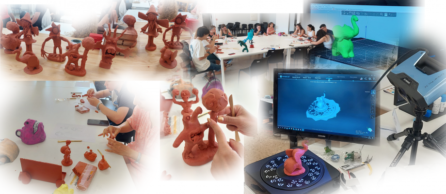 TALLER DE MODELADO EN PLASTILINA PARA APLICACIÓN EN IMPRESIÓN 3D - Inicio